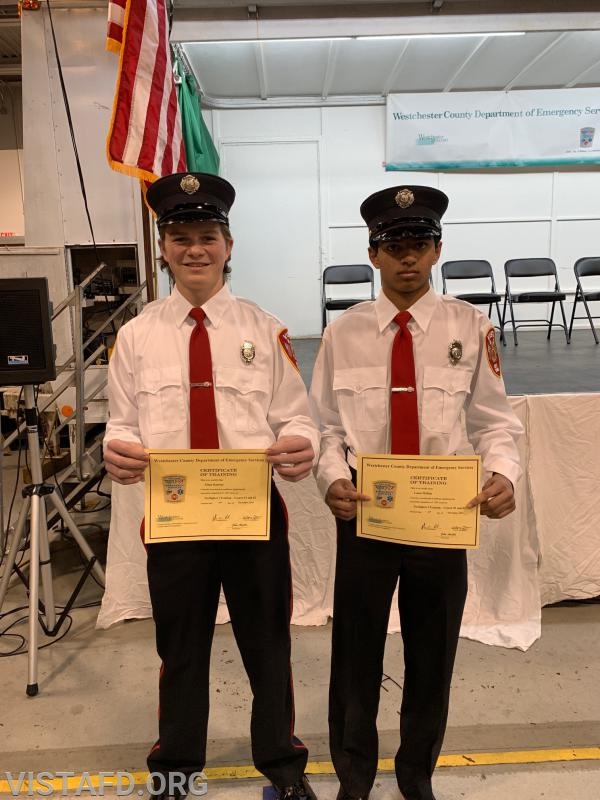 Firefighter Ethan Haberny and Firefighter Lance Phillips graduate from ...