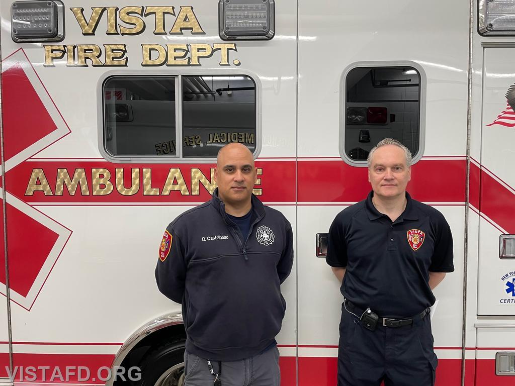 Firefighter Robert Magilton completes the VFD Mentor Program - Vista ...