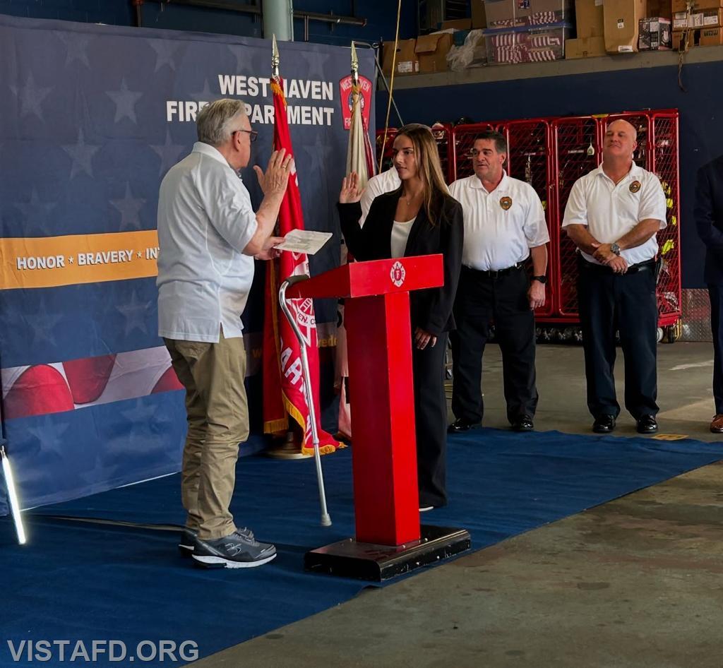 Foreman Kyla Whalen Hired by West Haven Fire Department - Vista Fire ...