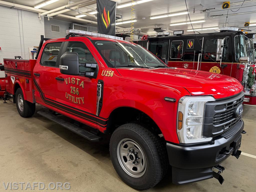 Vista Fire Department Welcomes Utility 256 - Vista Fire Department