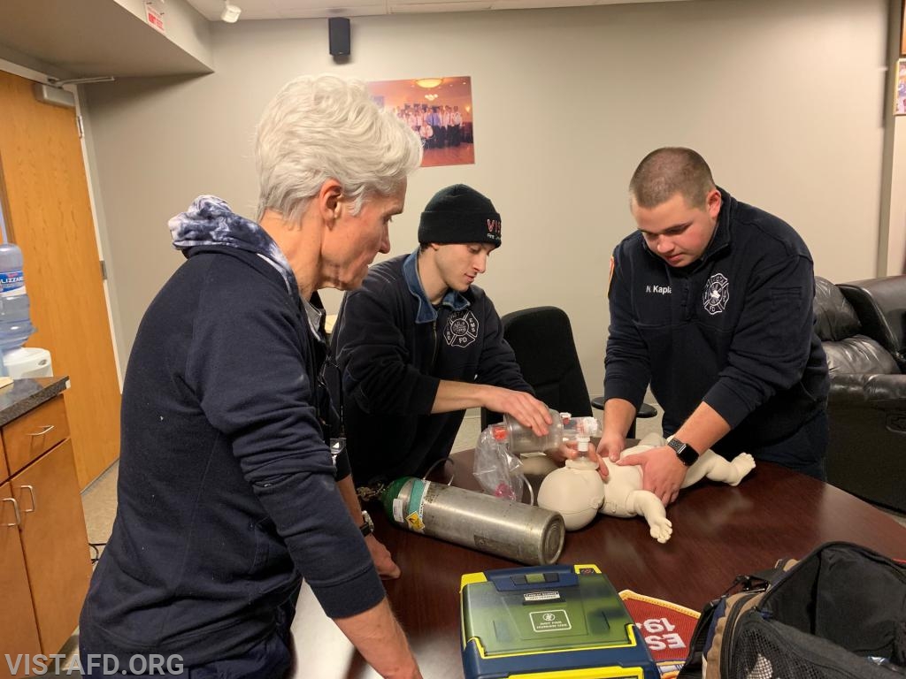 Cardiac Arrest Drill for 02/18/19 - Vista Fire Department